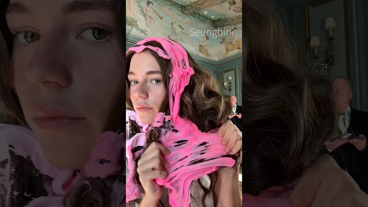slime hair mask tutorial #part2