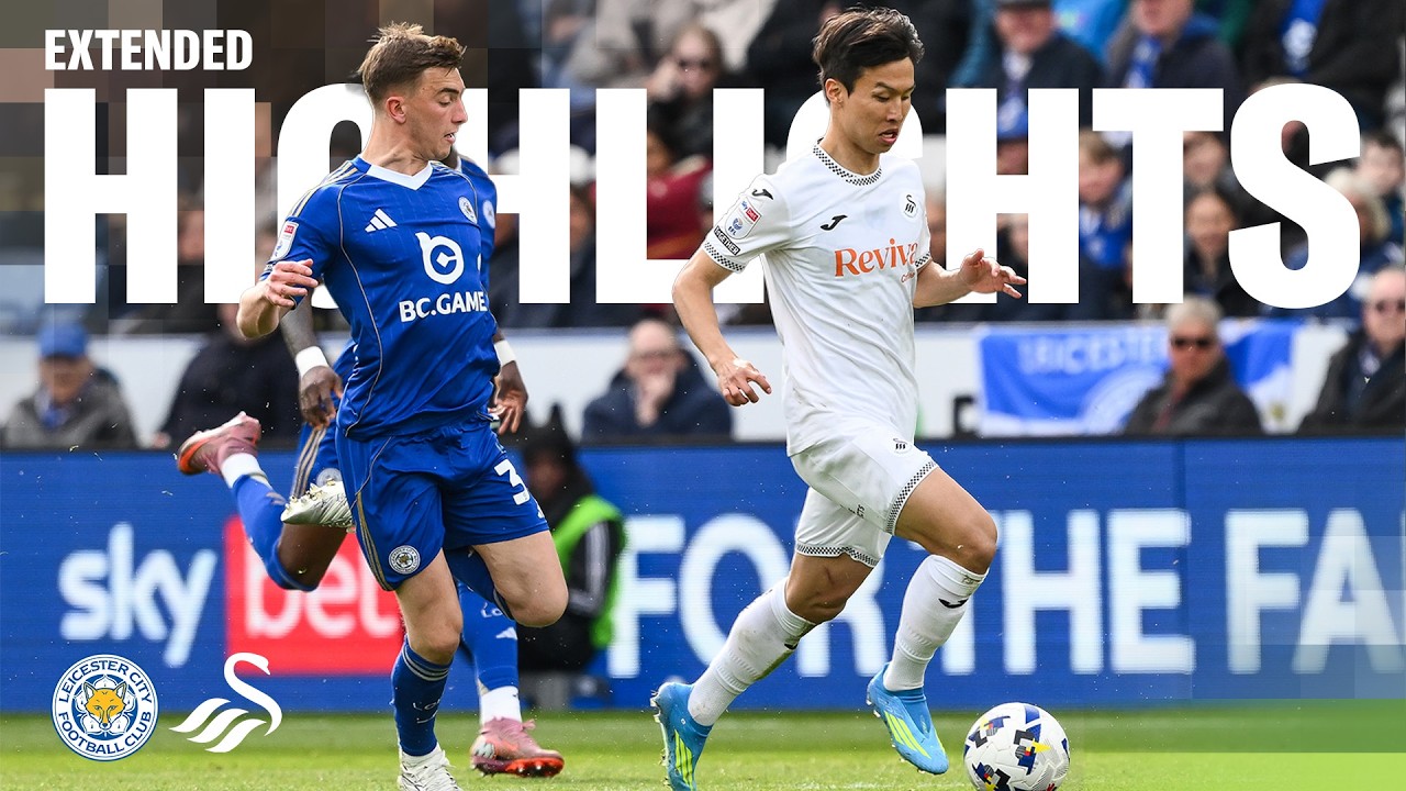 Leicester City v Swansea City | Extended Highlights