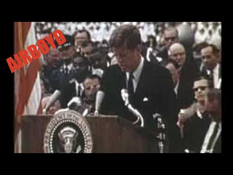 John F. Kennedy ”Moon Landing Speech” 1962 – HIGHFLYERS ARENA