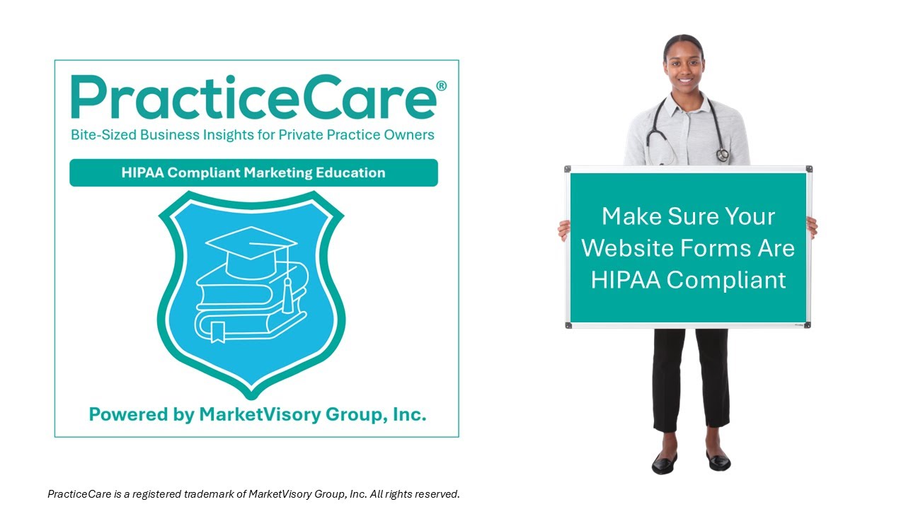 HIPAA compliant website forms