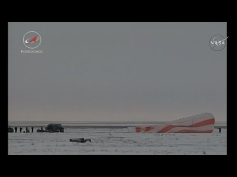 International Space Station crew returns to Earth