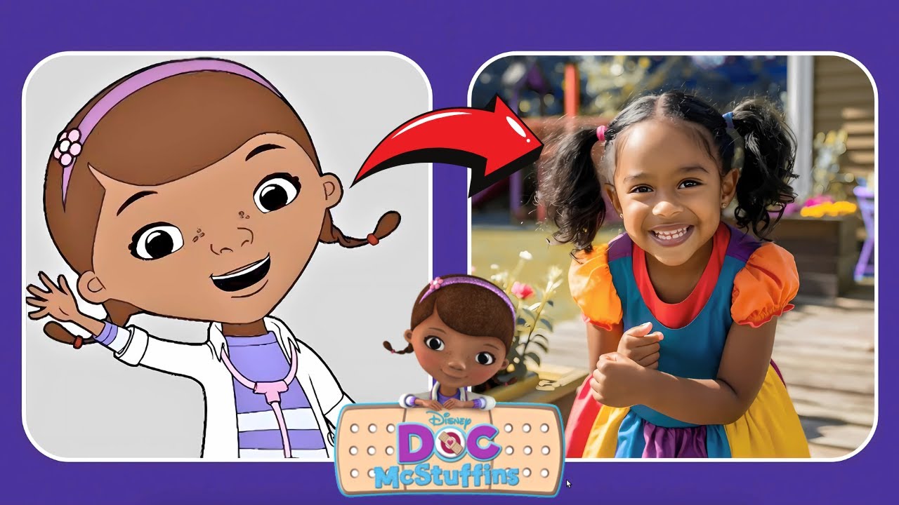 DocMcStuffins All New Characters IN REAL LIFE  @WONAMinus