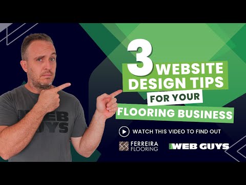 Website for Floorers - 3 Website design tips for your flooring trade business