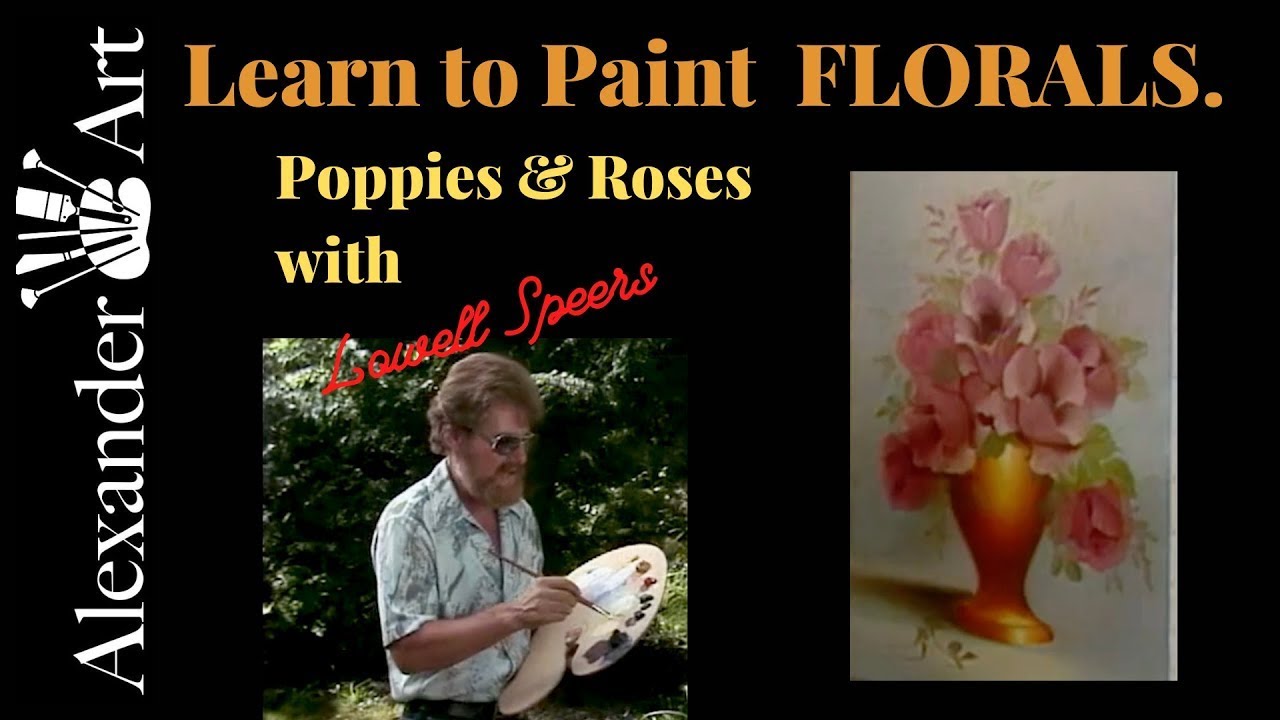 Learn to Paint Florals:  