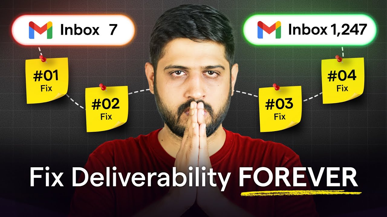 How to Fix Email Deliverability Issues (4 Proven Fixes That Actually Work in 2025)