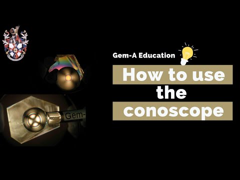 Gem-A education: How to use the conoscope