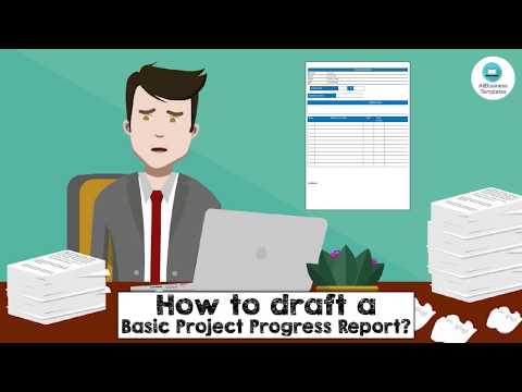 Basic Project Progress Report #projectmanagement #reporting