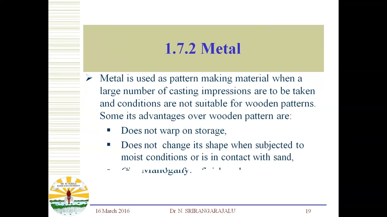 Advanced Foundry Technology Part 1