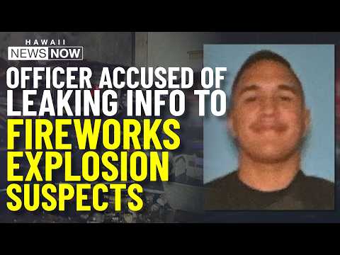 HPD officer accused of leaking information to suspects in deadly fireworks explosion