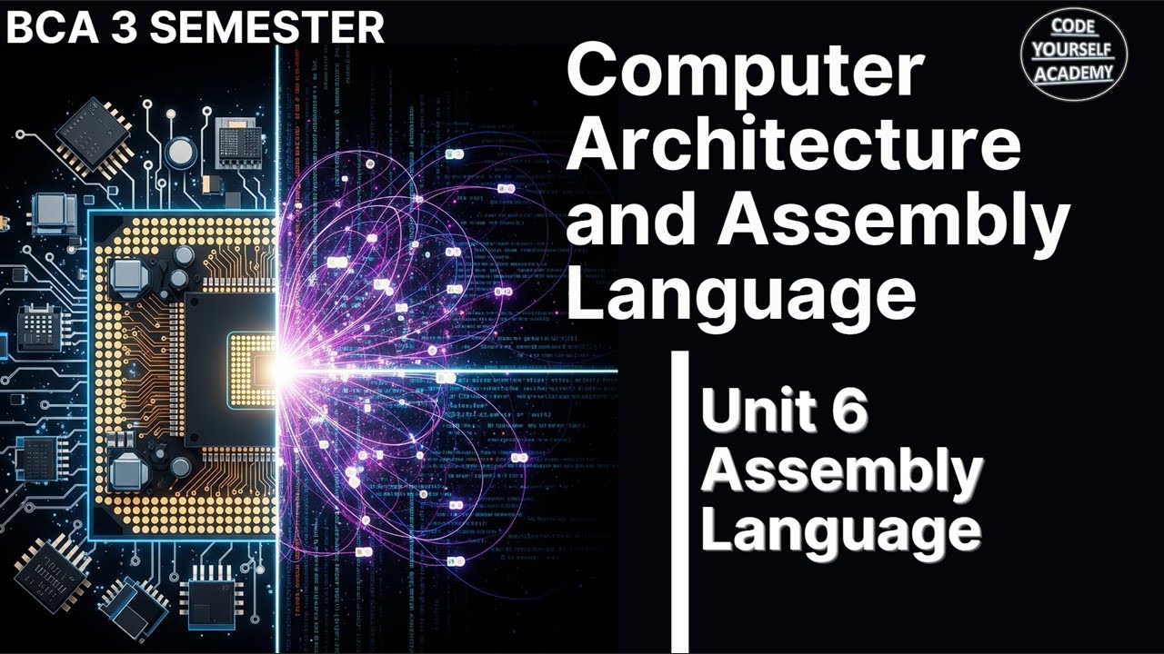 Unit 6 Assembly Language | Computer Architecture and Assembly Language