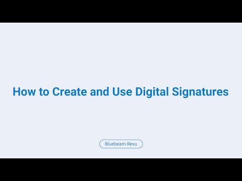 How to Create and Use Digital Signatures
