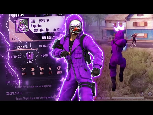 M8N's Free Fire ID, total subscribers, monthly income, channel views ...