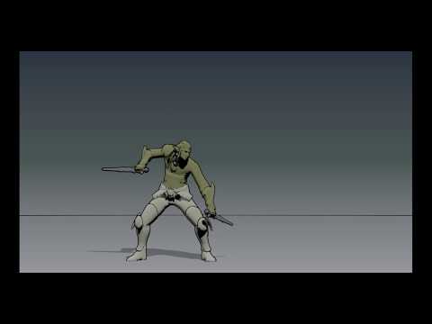 3D ANIMATION PORTFOLIO (DOUBLE SWORD)