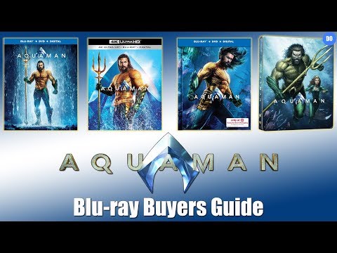 Aquaman Blu-ray Release Date | Buyers Guide | 4K, 3D, Best Buy SteelBook, Target, Amazon, Walmart
