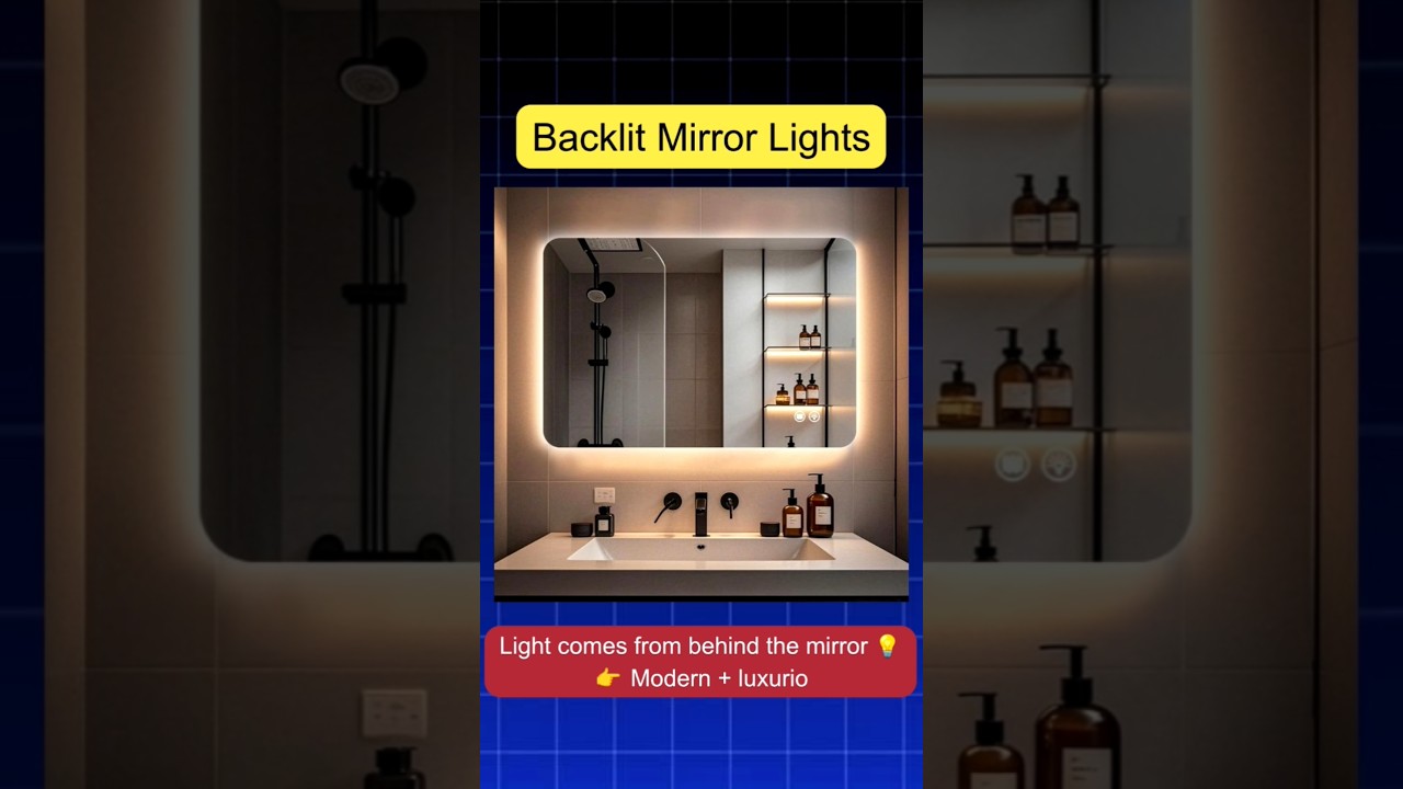 6 Types of Bathroom Vanity Lights 💡 | Modern Interior Design Ideas