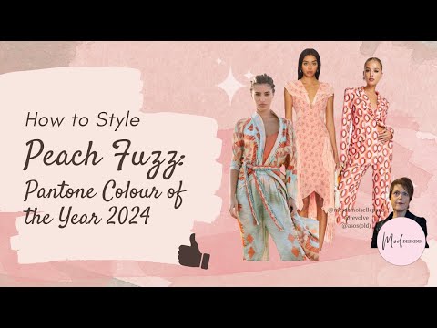 How to Style Peach Fuzz: Pantone Colour of the Year 2024