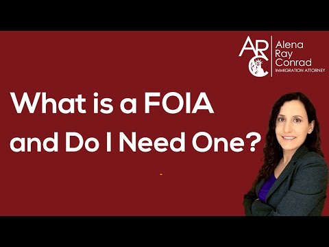 What Is A FOIA & Why Do I Need One?