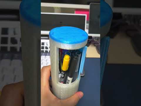 STL file Pencil case (pen storage) ️・Model to download and 3D print・Cults