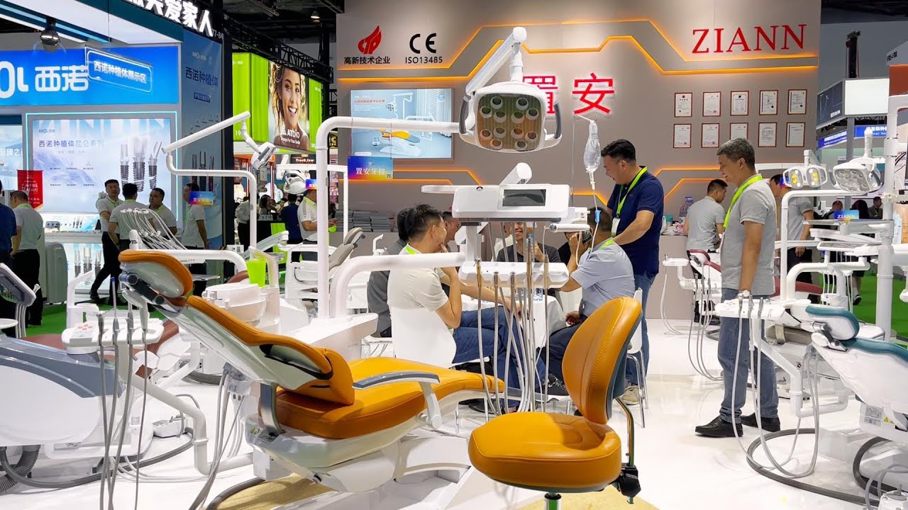 ZIANN parallel sliding motion and digital dental chair ZA-208D,