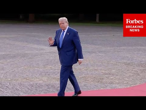 BREAKING NEWS: Trump Arrives At Netherlands Royal Palace To Meet With World Leaders | NATO Summit