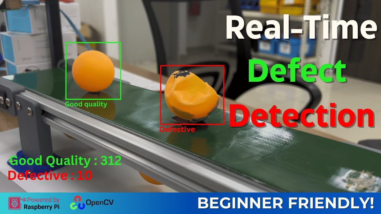 Real-Time Detect and Counting Defection with Raspberry Pi: Step-by-Step Guide #raspberrypi