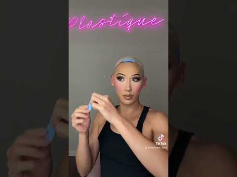 How to put on a wig Plastique style