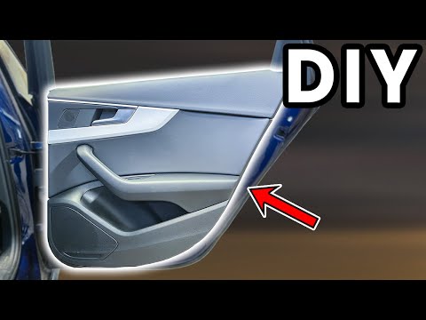 DIY 2017-2025 Audi A4 Rear Door Panel Removal | How To Remove Audi A4 Door Panels