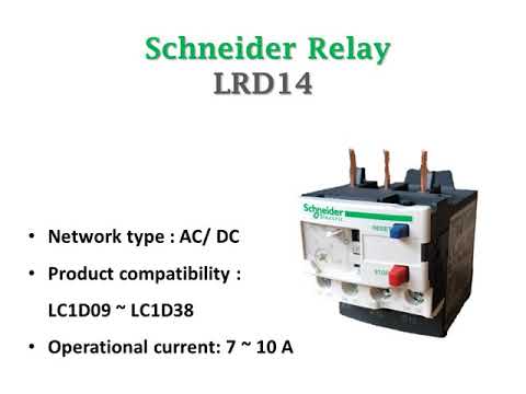 hot sales LRD14 7~10A Schneider TeSys thermal overload Relay