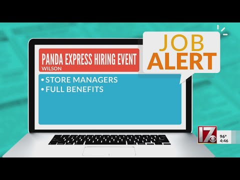 Job Alert: Panda Express hiring event