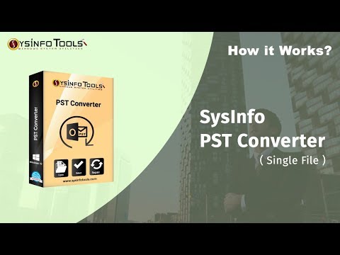 Convert Outlook PST file into PDF, MBOX, EMLX, and Other Different Formats