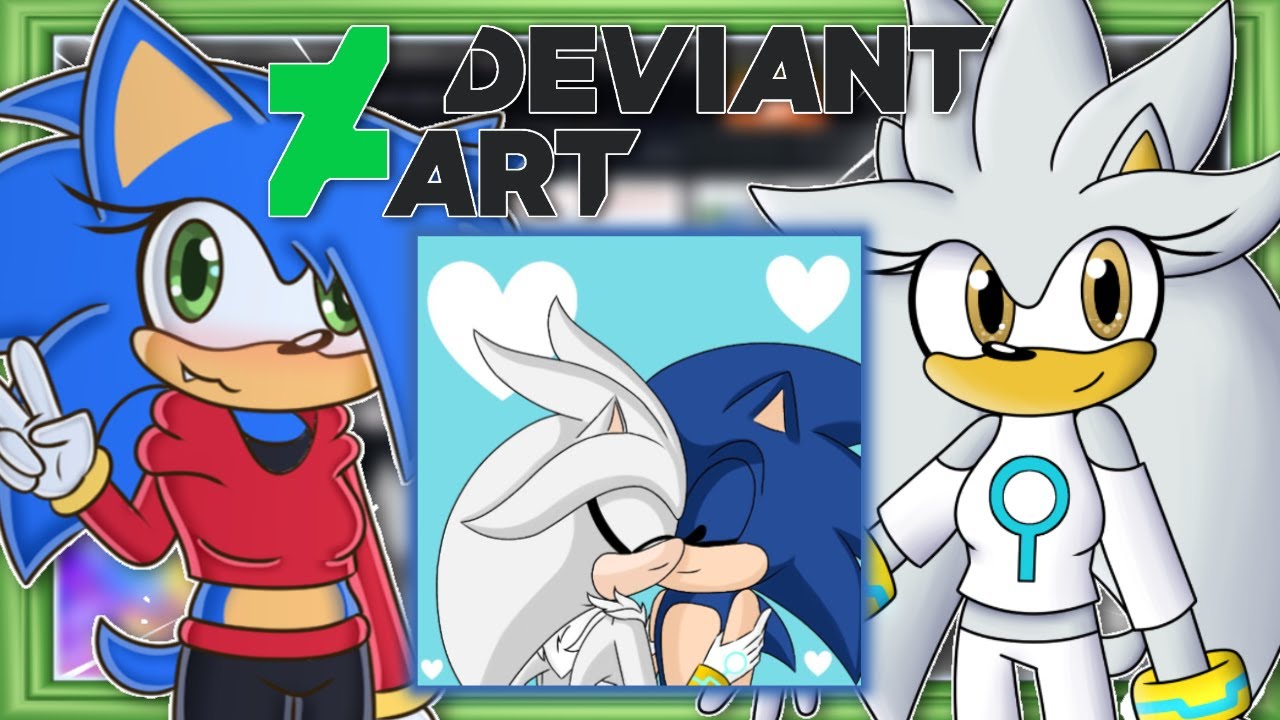 Sonica & Silvia Visit DeviantArt - SONILVER!