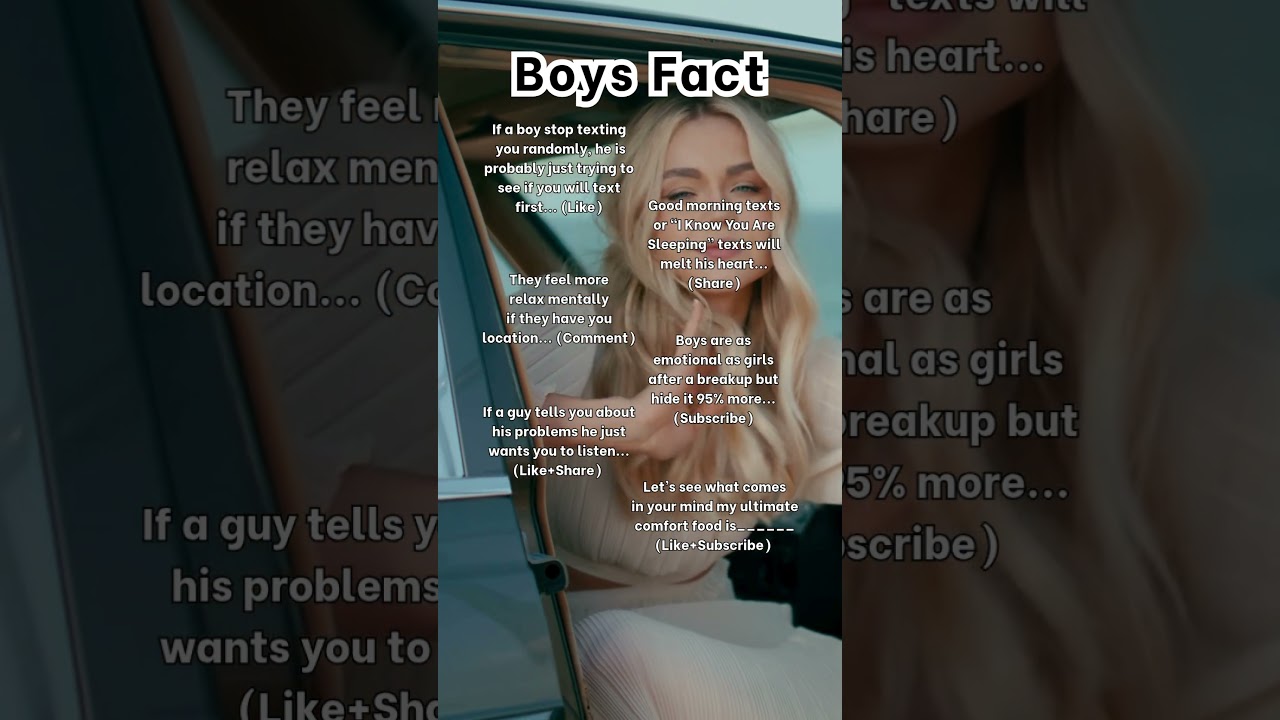 Psychology Facts About Boys You’ll Relate To