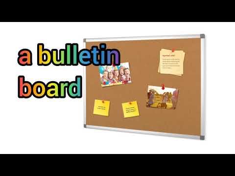 How to Pronounce Bulletin board in American English