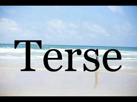 How To Pronounce Terse🌈🌈🌈🌈🌈🌈Pronunciation Of Terse