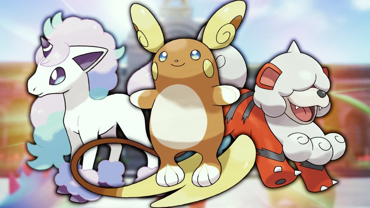 10 Cutest Regional Form Pokémon, Ranked