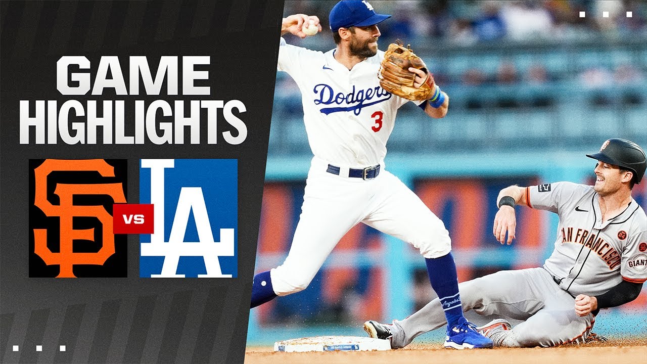 Giants vs. Dodgers Game Highlights (7/24/24) | MLB Highlights