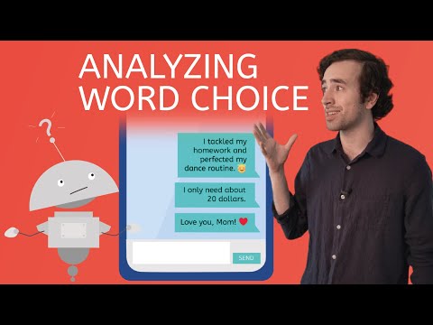 Analyzing Word Choice - Literary Analysis for Teens!