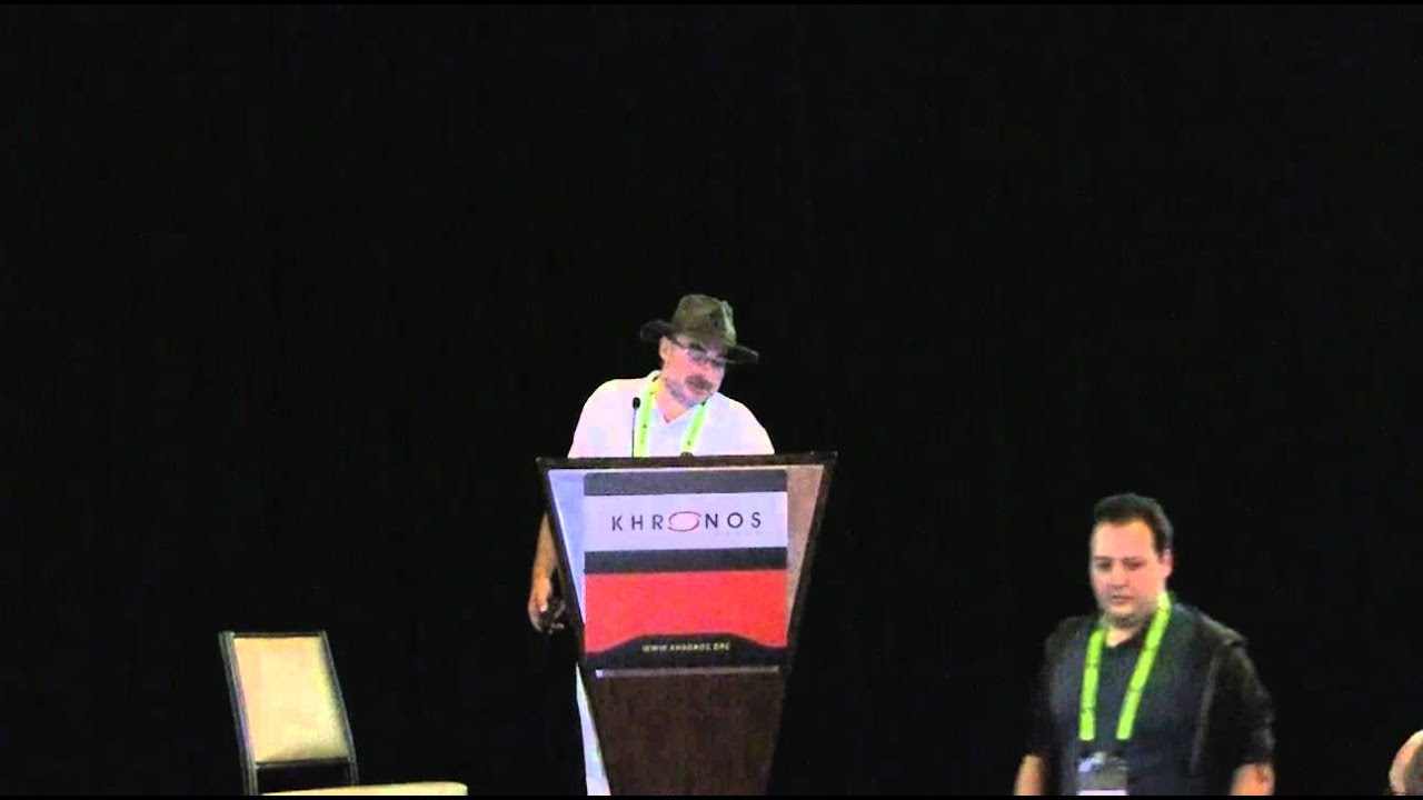 Siggraph 2012 - The Khronos Group COLLADA BOF