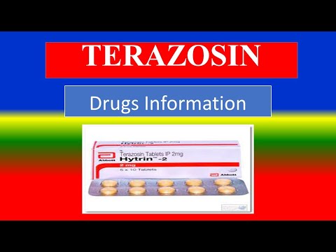 TERAZOSIN - Generic Name , Brand Names, How to use, Precautions, Side Effects
