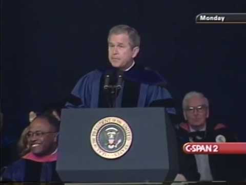 George W. Bush Delivers Yale Commencement Speech 2001 | Transition Studies