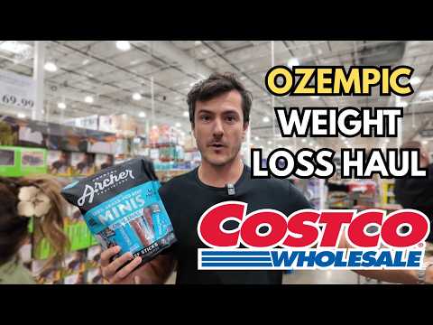 Ozempic Weight Loss Costco Haul | GLP1 Grocery Guide