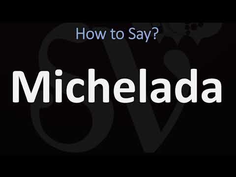 How to Pronounce Michelada? (CORRECTLY)