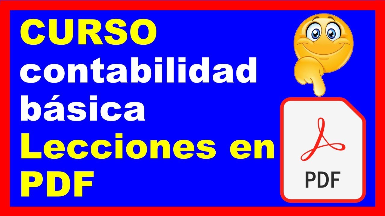 Curso de contabilidad en PDF #gratis