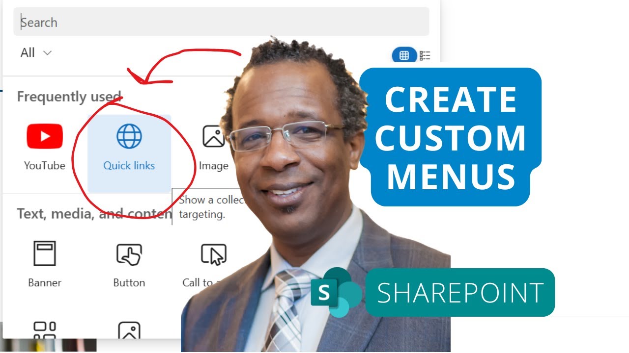 Transform Your SharePoint Site: How to Create Custom Menus with Quick Links!