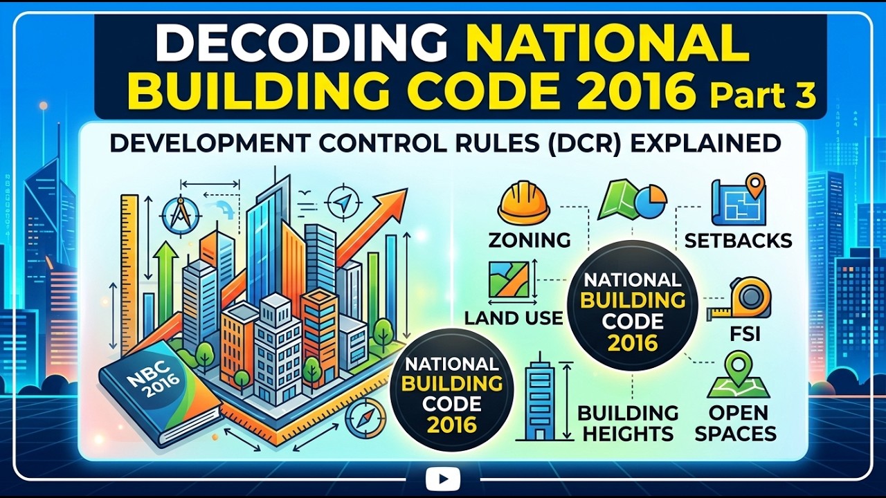 Decoding the National Building Code 2016 Part 3 | Development Control Rules