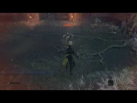 Sekiro World First - Killing an Enemy Before Getting Kusabimaru Prologue