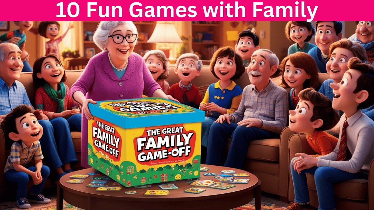 10 Fun Games That Will Make Your Family LAUGH OUT LOUD