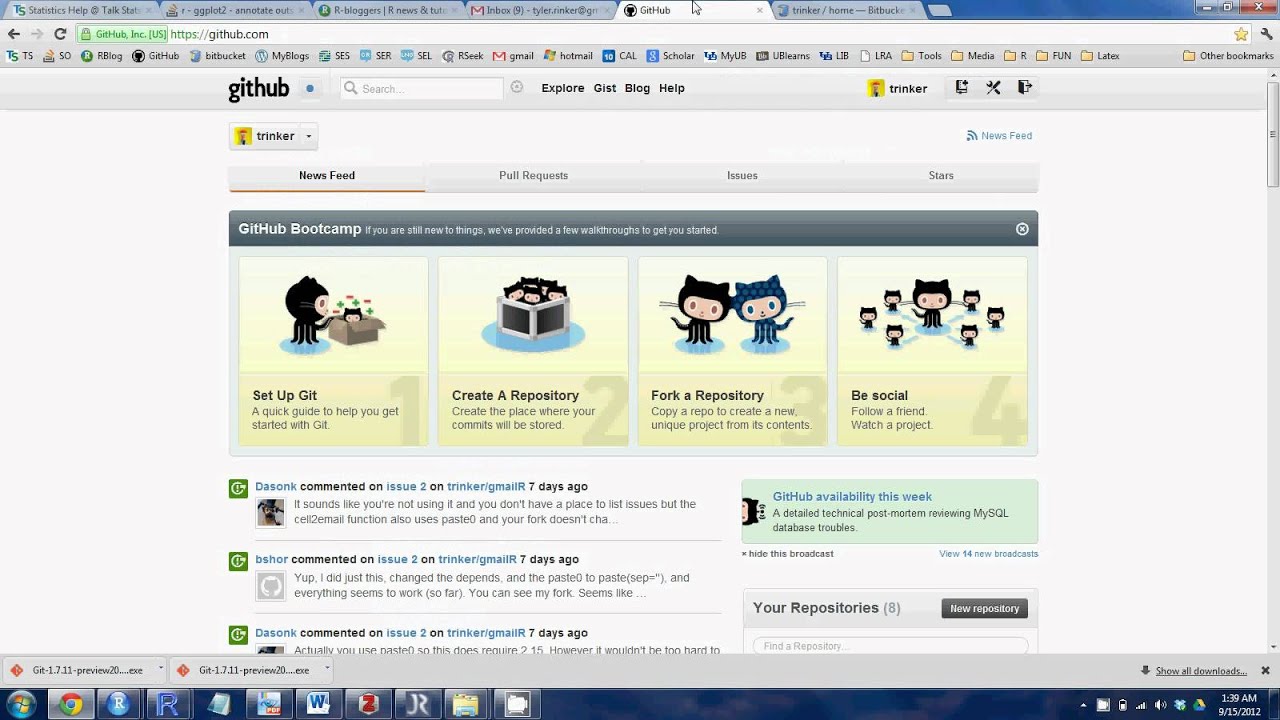 getting started with github