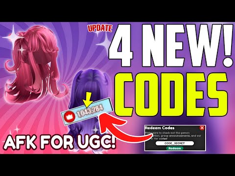 ⚠️JULY ⚡CODES⚠️ ALL WORKING CODES FOR AFK FOR UGC IN 2025 - ROBLOX AFK FOR UGC CODES
