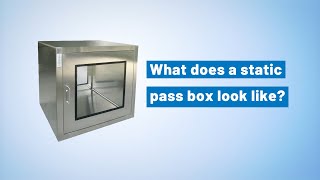 Static Pass Box/Transfer Hatch/Pass-thru Chamber - Willson Cleanroom ...